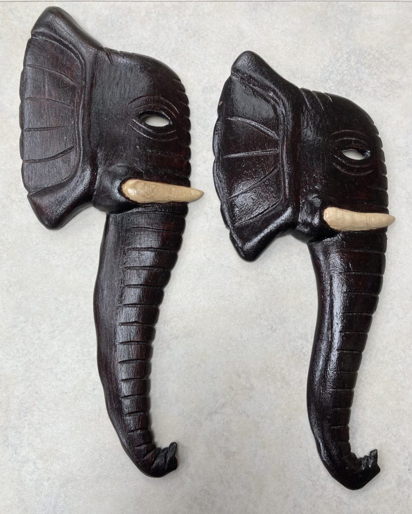 Wooden Animal Mask – Elephant – Good Taste
